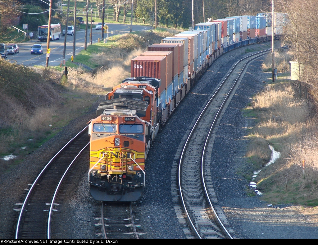 BNSF 4454 East